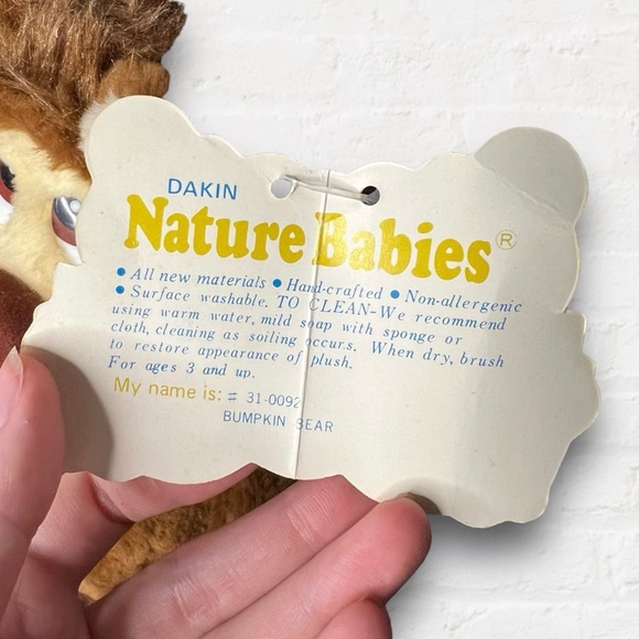 Dakin | Toys | Nwt Vintage 982 Dakin Bumpkin Bear Plush | Poshmark
